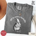 CLOTEX Comfort Colors Shirt, Funny Groundhog Scooter Sweatshirt, Animal ...