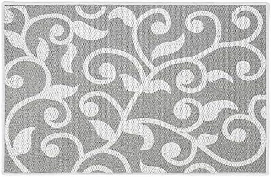 Non-Skid Ultra-Thin Area Rugs for Laundry Room, Entryway, Bathroom and ...