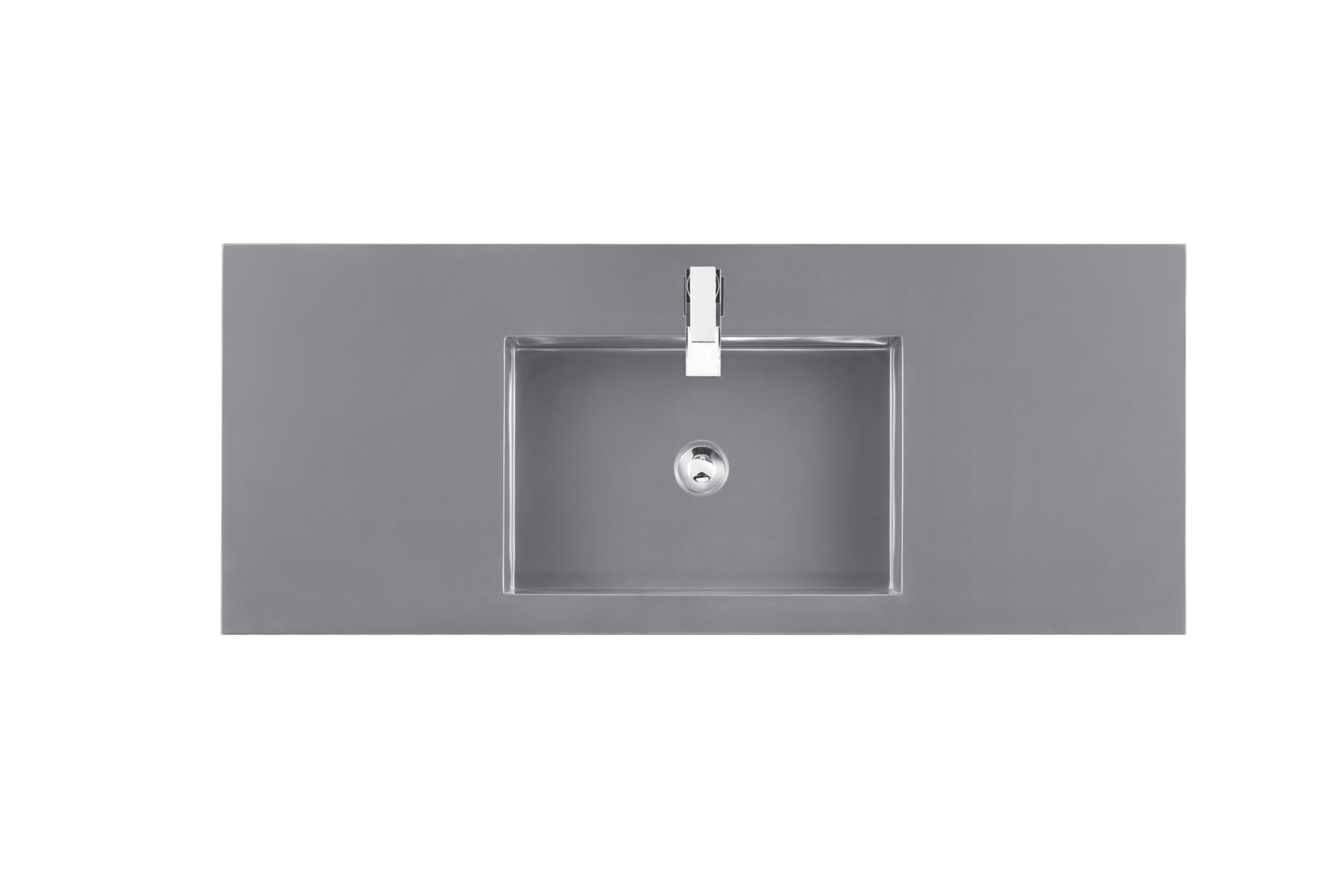 James Martin Vanities Cs-348 48" Stone Composite Vanity Top - Dusk Grey ...