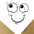Adhesive Funny Cartoon Expression Sticker Waterproof PVC Decal For ...
