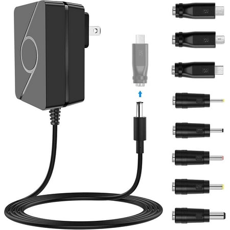 Gonine 5V 3A Power Supply Cord Wall Charger, 100-240V AC to DC 5Volt ...