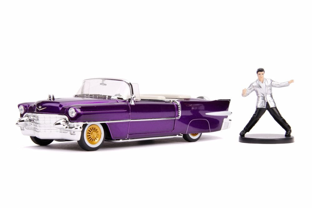 1956 Cadillac Eldorado Convertible with Elvis Figure, Elvis Presley ...