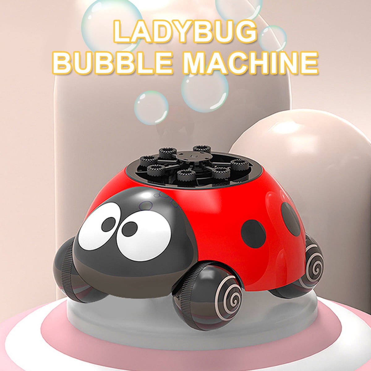 ODOMY Beetle Bubble Machine,Beetle Bubble Toys Automatic Bubble Gifts ...