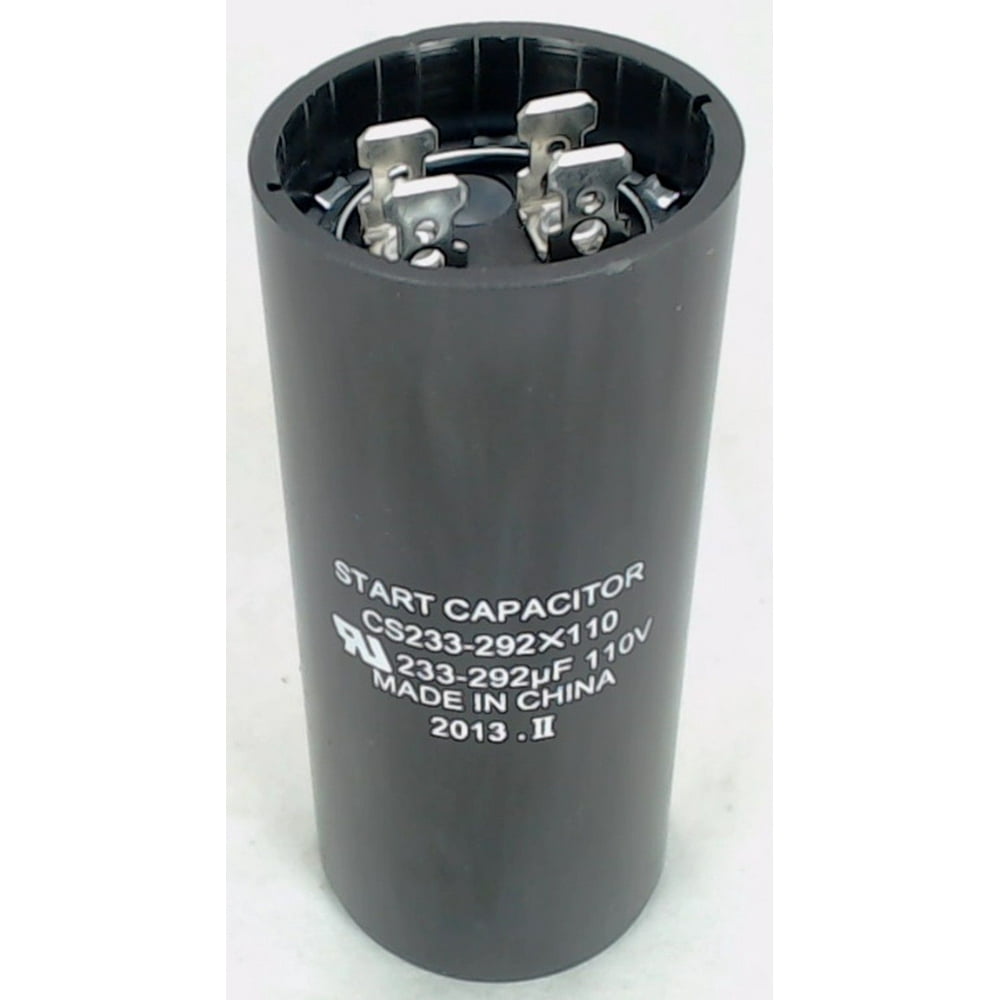 CS233-292X110, Start Capacitor Round 233-292 Mfd. 110 Volt - Walmart ...