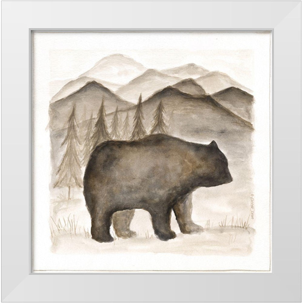 Shamp, Cindy 26x26 White Modern Wood Framed Museum Art Print Titled ...