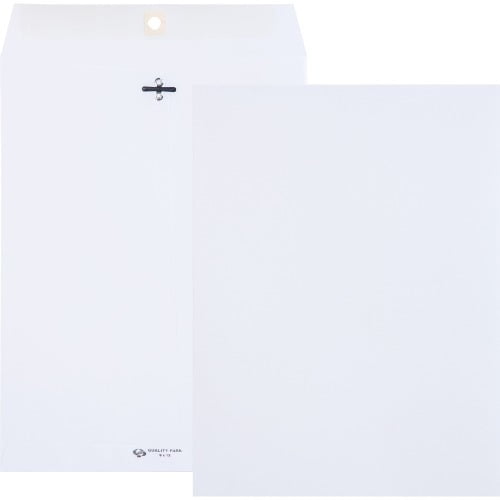 Quality Park, QUA38390, Clasp Envelopes, 100 / Box, White - Walmart.com