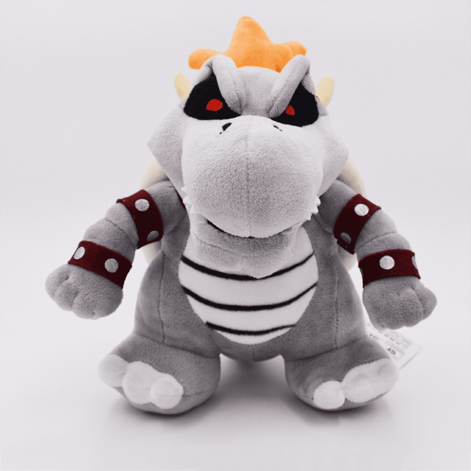10" Super Mario Gray Bowser King Koopa Jumbo Size Plush Toys - Walmart.com