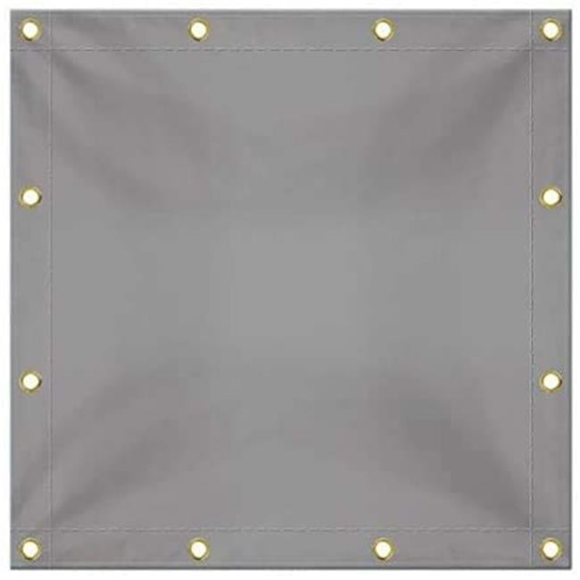 Covers & All TARP-T-Grey-16 18 oz Multiple Size Waterproof Tarpaulin ...