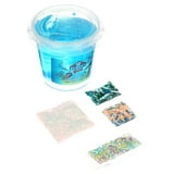 Elmer's Blue Clear Pre-Made Slime 1.5 lb Bucket with Mix-Ins Ocean ...