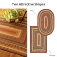 Homespice - Biscotti Brown Braided Rugs, a Luxury Country Style Braided ...