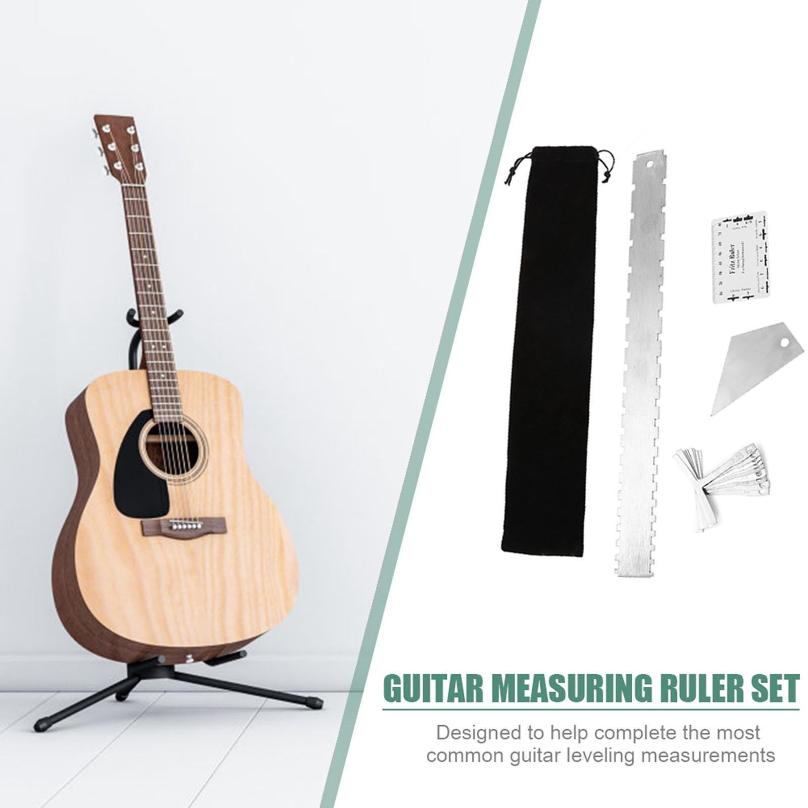 Guitar Luthier Tools String Action Ruler Luthier Measuring Guitar for ...
