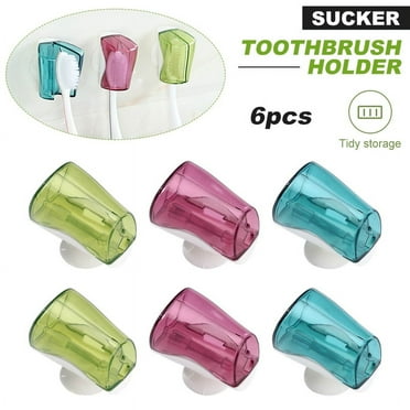 "Mspan Toothbrush Head Cover Cap: Pack of 4 Protective Plastic Clips ...