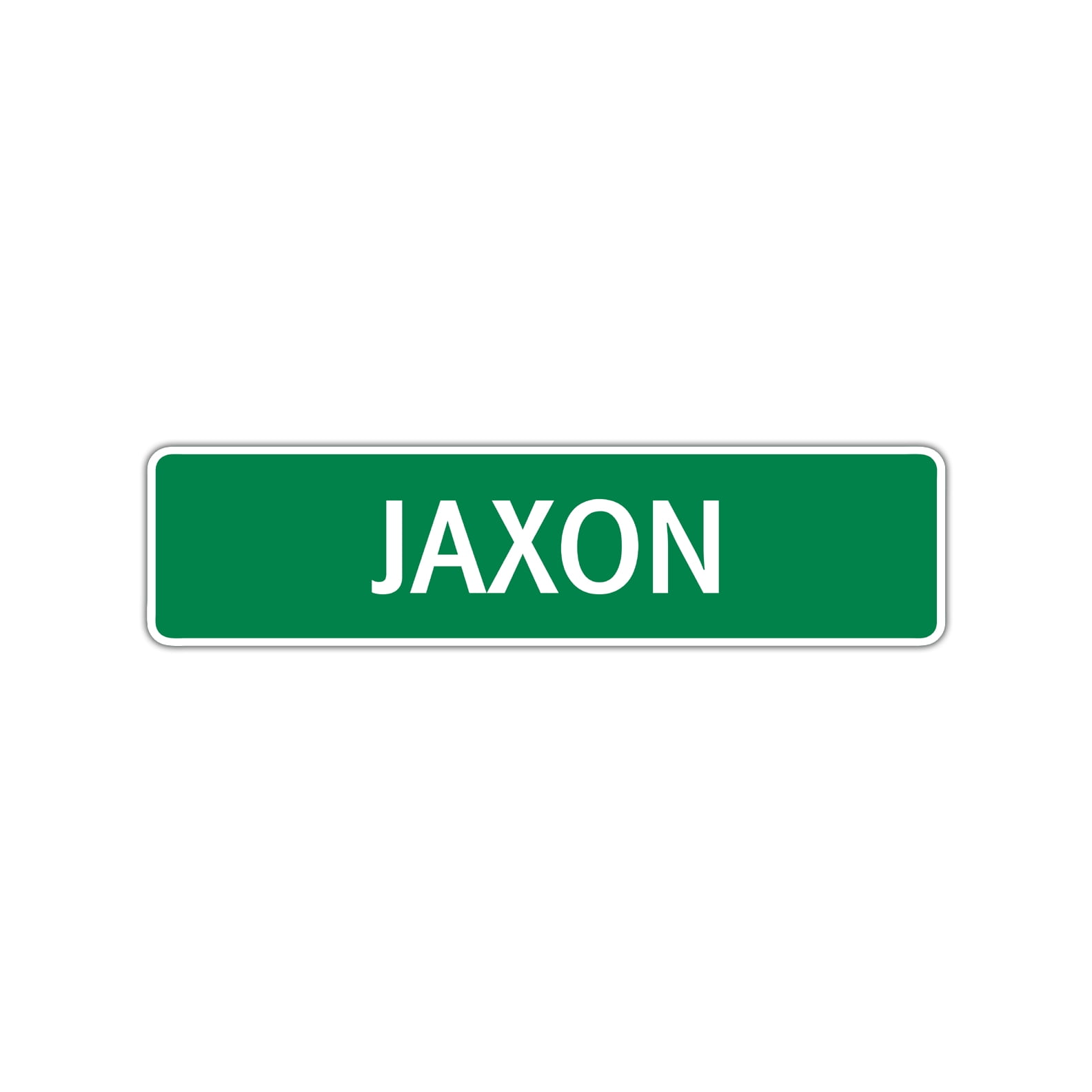 Jaxon Boys Children Name Letter Printed Label Wall Plaque Decoration ...