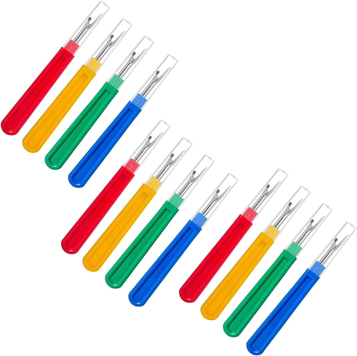 12 Pieces Seam Ripper Tools, Handy Stitch Ripper Sewing Ripper for ...
