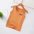 Djtdsds Kids' Solid Color Sleeveless Tank Top Cartoon Boy & Girl Print ...