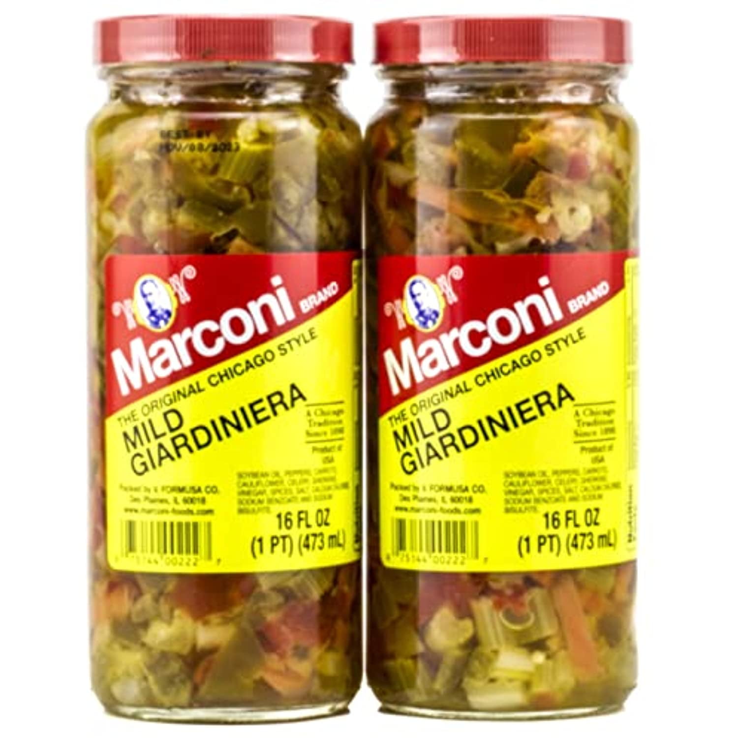 Marconi Mild Giardiniera, 16 Ounce (Pack Of 2) - Walmart.com