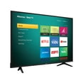 Hisense 43" Class 4K Ultra HD (2160P) HDR Roku Smart LED TV (43R6E ...