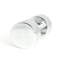 CAP 25 lb Chrome Dumbbell with Ergonomic Handle for Weight Lifting ...
