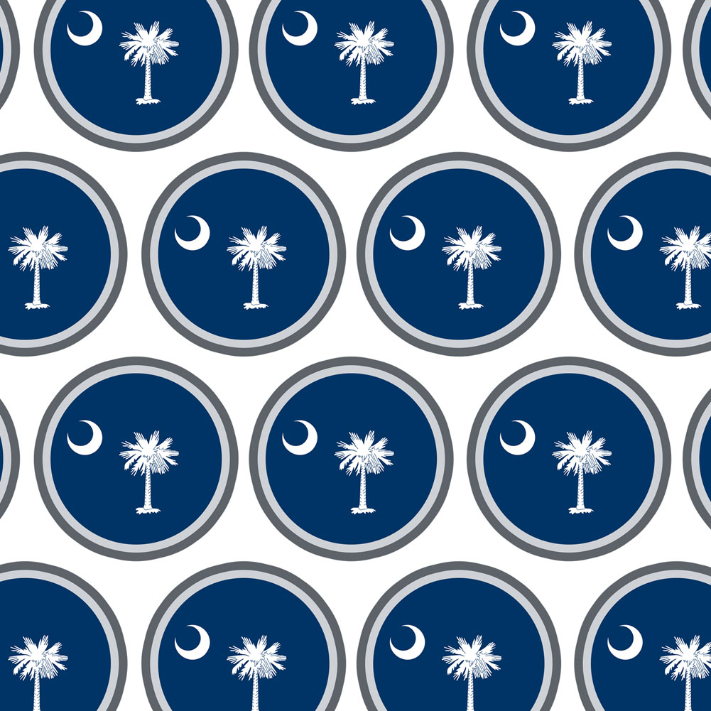 South Carolina State Flag Premium Gift Wrap Wrapping Paper Roll ...