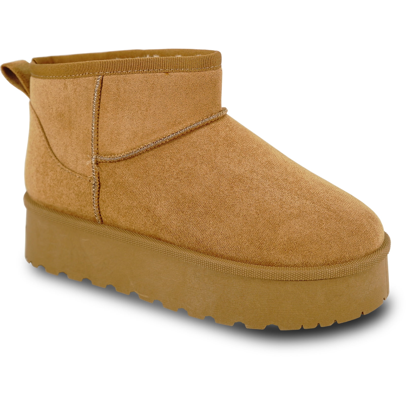 Click here for Kozi Women Casual Comfort Mini Ankle Bootie Winter... prices