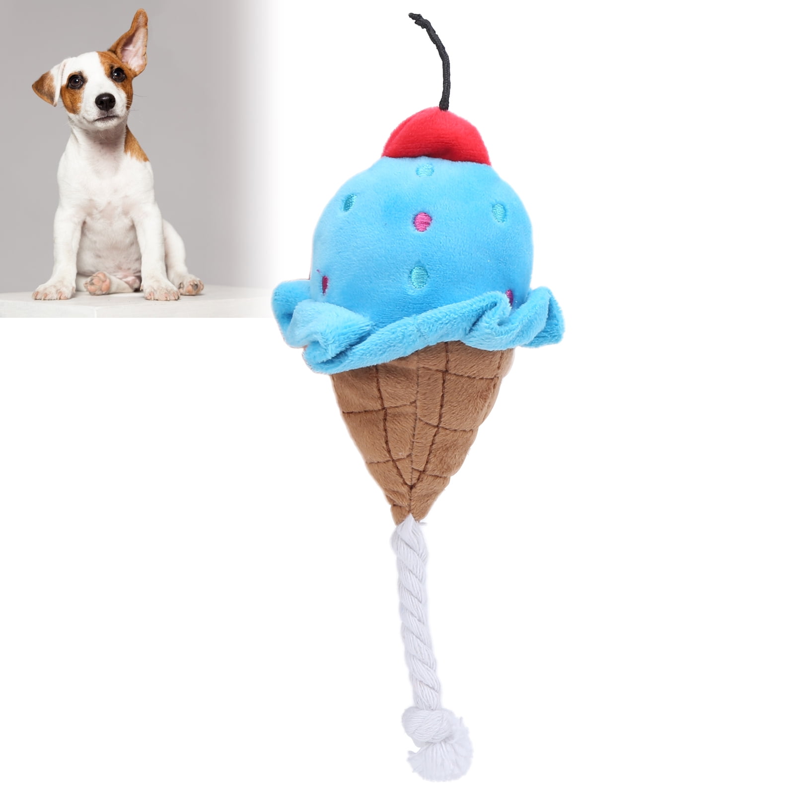 Click here for Estink Squeaky Plush Toy  Dog Chew Toys Ice Cream... prices