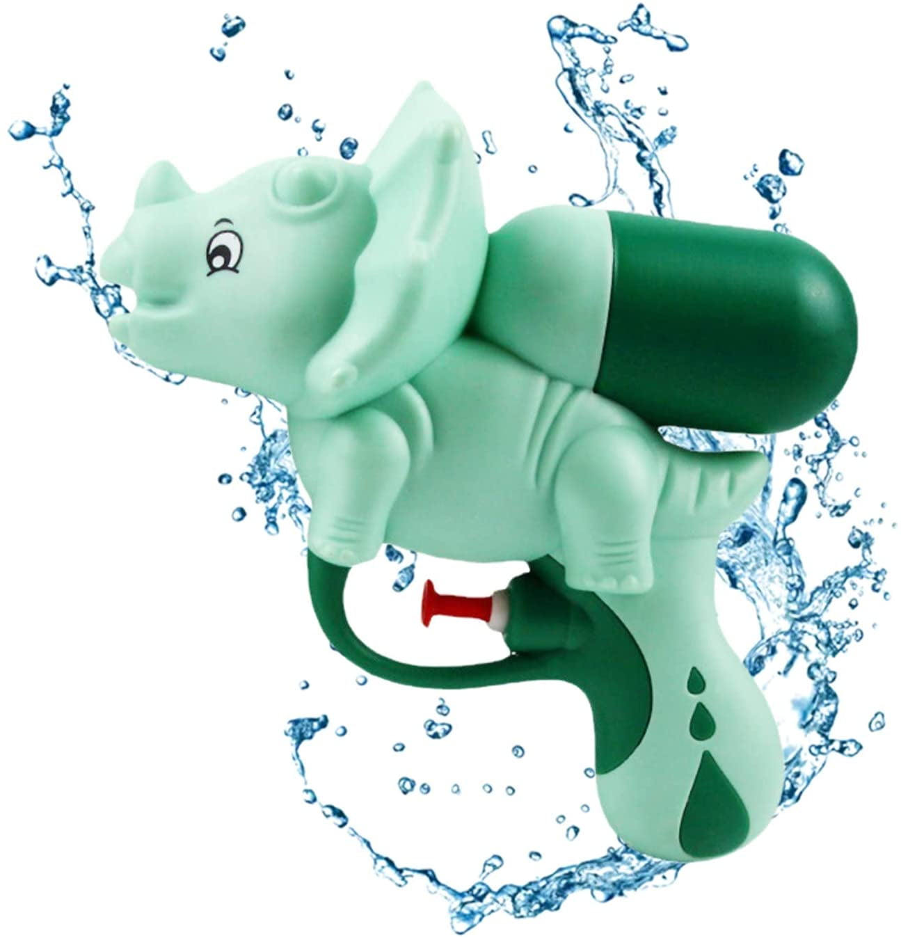 Sequn Dinosaur Water Gun, Blaster Soaker Gun for Kids, Animals Shaped ...