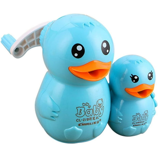Manual Pencil Sharpener Hand-Cranking Combination Mother Duck and Baby ...