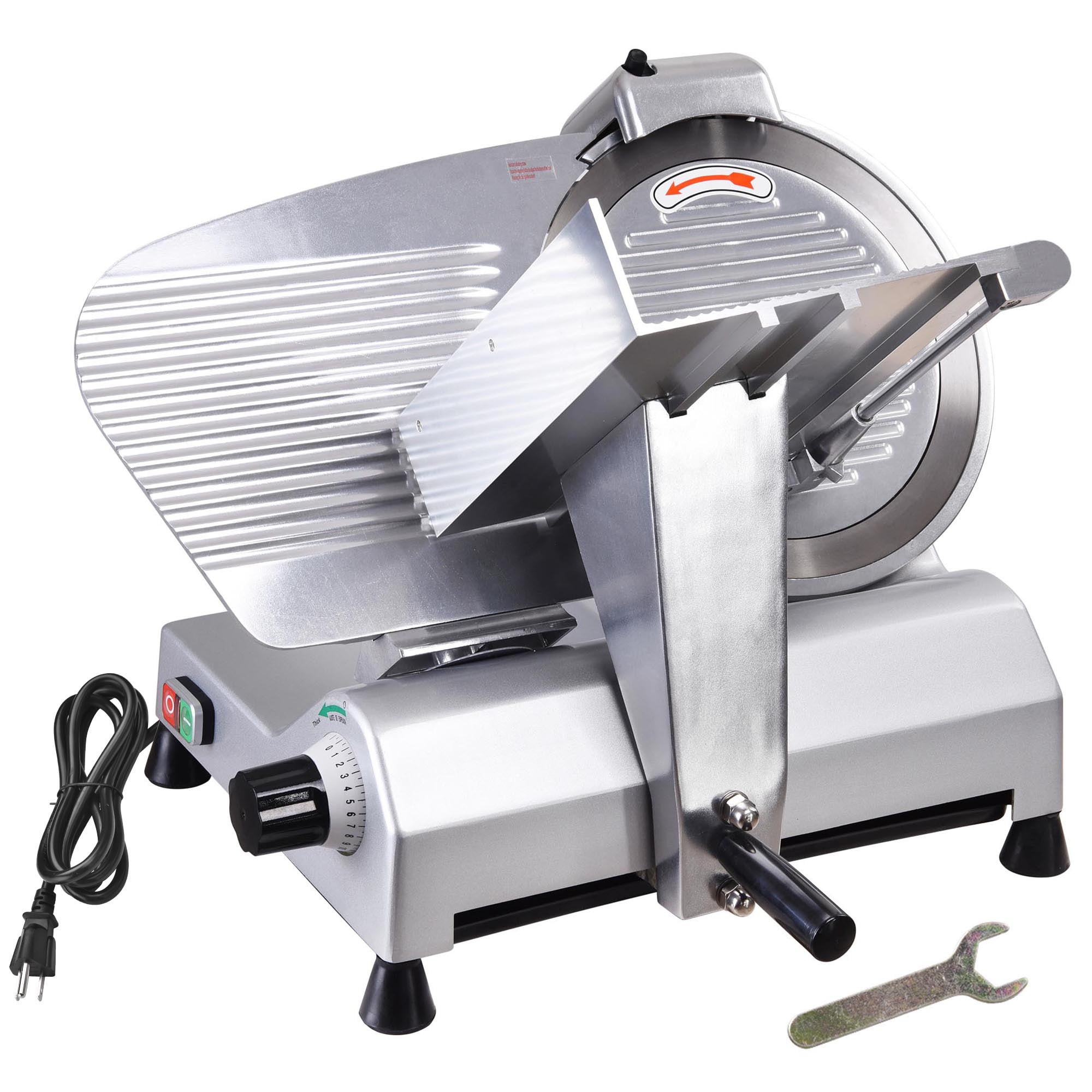 Wechef 12" Commercial Meat Slicer Stainless Steel Blade Deli Food ...