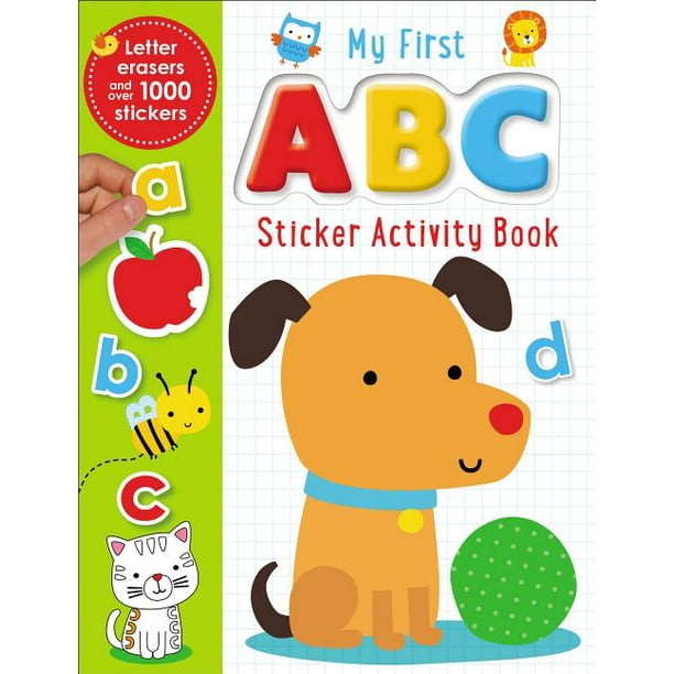 Sticker Books My First ABC Activity Book - Walmart.com - Walmart.com