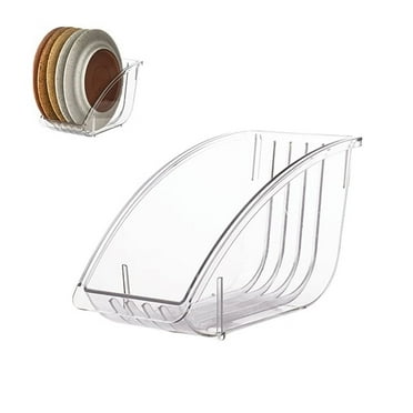SUNFICON 3 Pack Vertical Plate Organiser, Inside Cabinet Dish Storage ...