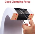 Jumbo Binder Clips 3 inch, Binder Clips Extra Large Heavy Duty 6 Pcs ...