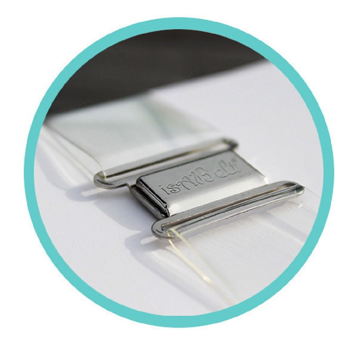 isABelt Women's WIDE Magnetic Flat Clear Belt - Walmart.com