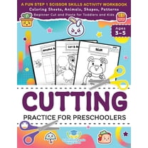 Scissor Skills Preschool Workbook for Kids: A Fun Cutting Practice ...