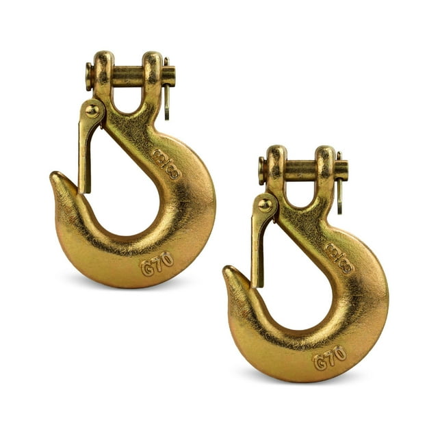 "DC Cargo Mall G70 Clevis Slip Hook with Safety Latch – 3/8 Inch Grade ...