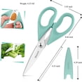 All-purpose kitchen scissors - heavy-duty stainless steel kitchen ...