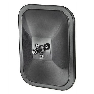 Grote 5" Round Clamp-On Spot Mirror, Stainless Steel, with Arm Assembly ...