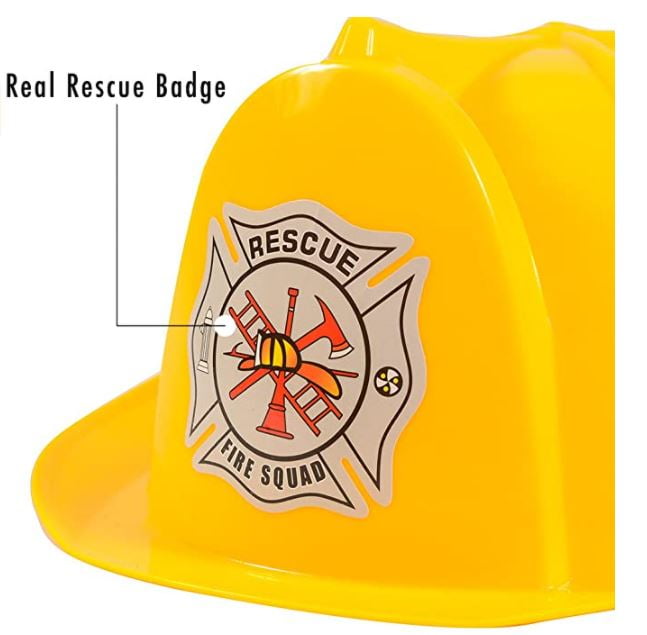 Buy Tigerdoe Fireman Hat - Firefighter Hat & Fire Chief Hat - Fireman ...