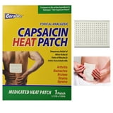 ATB 4pc Capsaicin Heat Patches for Back Arthritis Pain Relief, Topical ...