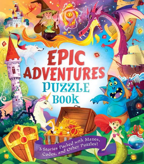 Epic Adventures Puzzle Book (Paperback) - Walmart.com