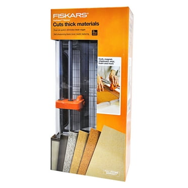 Fiskars Procision Bypass Rotary Trimmer, 20 Sheets, 12.5" Cut Length ...
