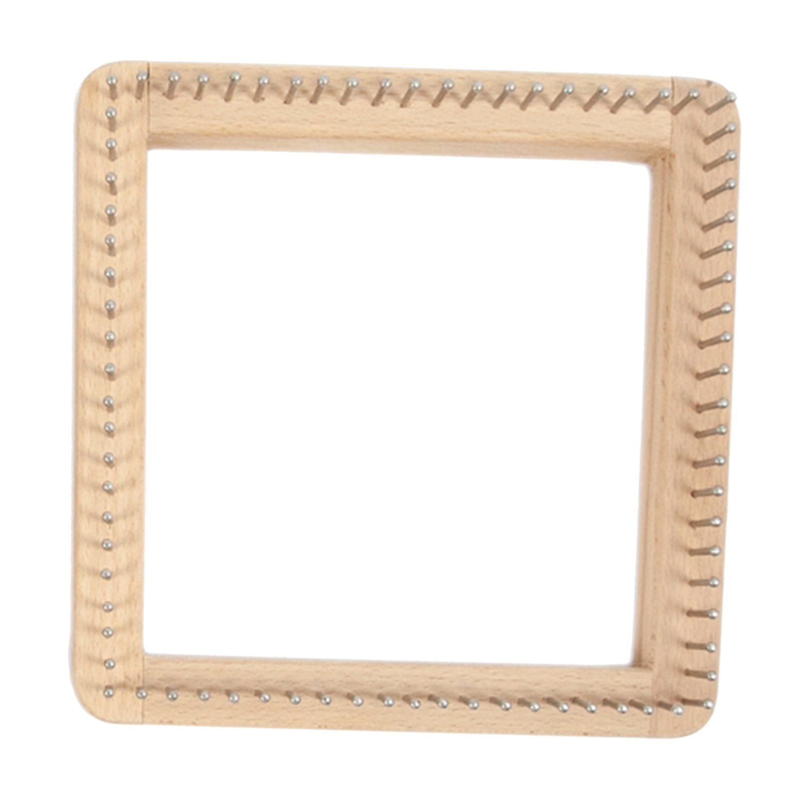 Square Knitting Loom Pegs Wood Tools Board Crochet Crafts for Bags Sock ...