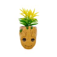 Marvel Groot Ceramic Planter Pot Head with Faux Succulent and Pen ...