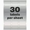 Avery PermaTrack Metallic Asset Tag Labels, 3/4" x 2", 240 Asset Tags ...