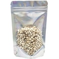 Resealable Stand Up Bags 50 Pack 3.9x5.9 inch Front Clear Mylar Foil ...