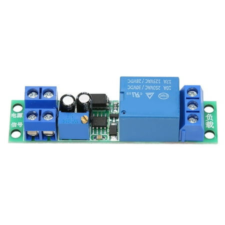 Senjay Timer Relay Module 0‑25s Adjustable Delay Switch Board DC 12V Accessory For Home Vehicle ...