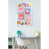 Peppa Pig - Grid Wall Poster, 22.375" x 34" - Walmart.com