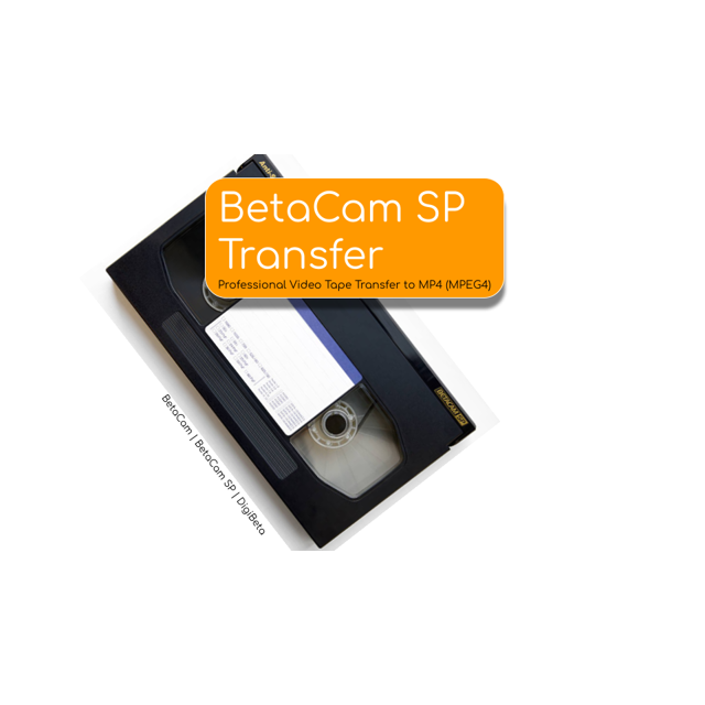 BetaCam, DigiBeta, BetaCam SP Video Tape Transfer Service, Digitization ...