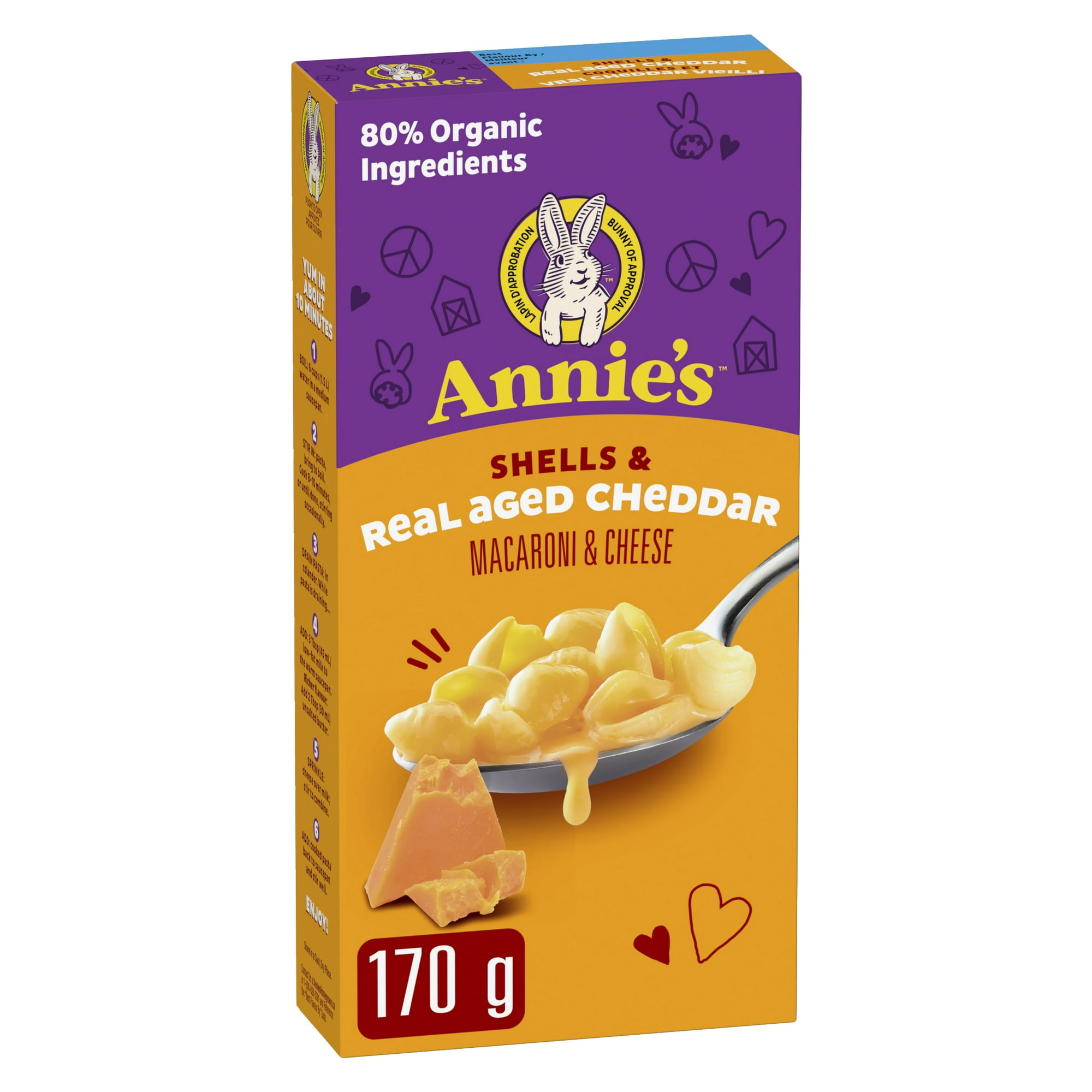 Click here for Annies Shells & Real Aged Cheddar Macaroni & Chees... prices
