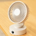 Tnobhg Portable Desk Fan 5 Speeds Adjustable Wind Small Power Fan with ...