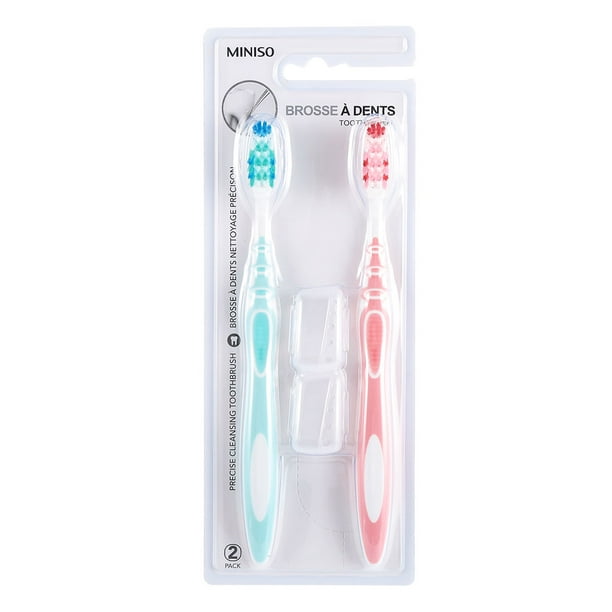MINISO toothbrush soft bristles for sensitive teeth - Perfectly shaped ...